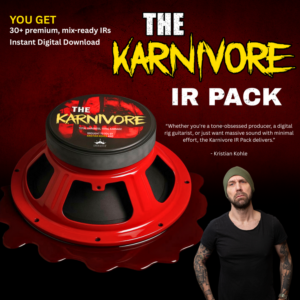 The Karnivore IR Pack by Kristian Kohle – Eminence Impulse Response